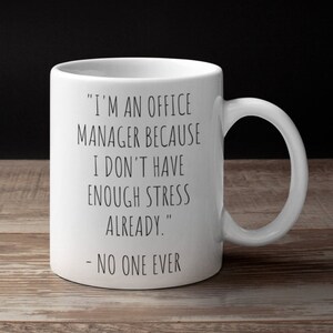 Office Manager Gift Office Manager Mug Gift for Office - Etsy