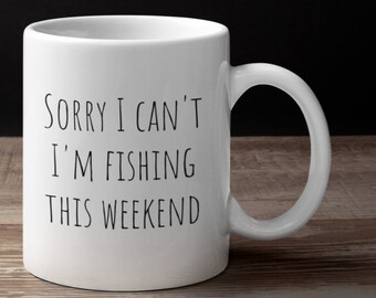 Fishing Coffee Mug Fisherman Gift Fisherman Mug Fisherman - Etsy