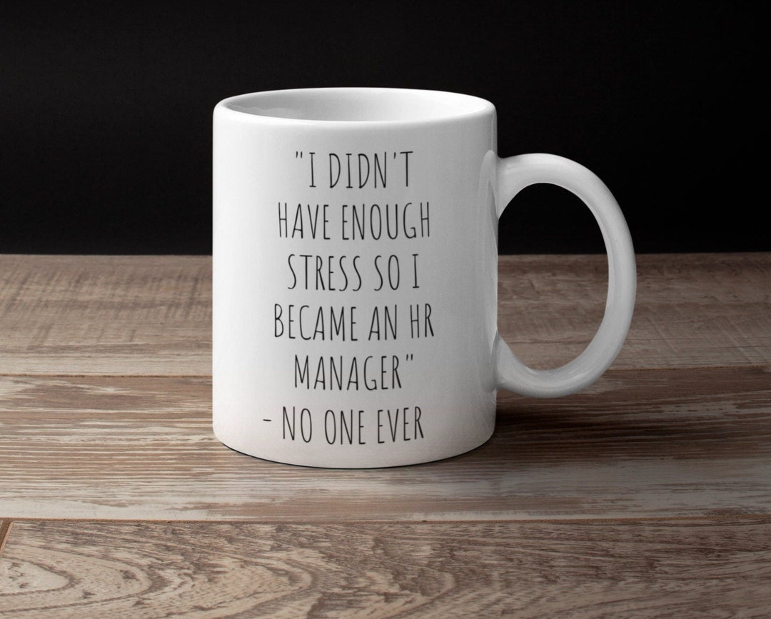 Funny HR Coffee Mug/human Resources Manager Gift/funny Mug for Work ...