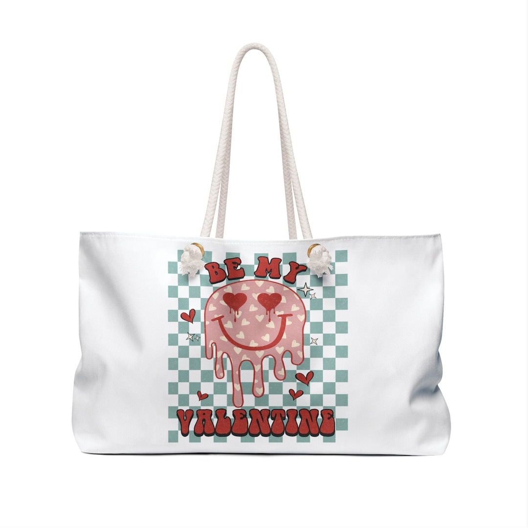 Valentine Tote Bag, Carry on Luggage, Valentine's Day, Overnight Bag ...