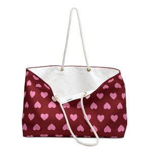 Valentine Tote Bag, Carry on Luggage, Valentine's Day, Overnight Bag ...