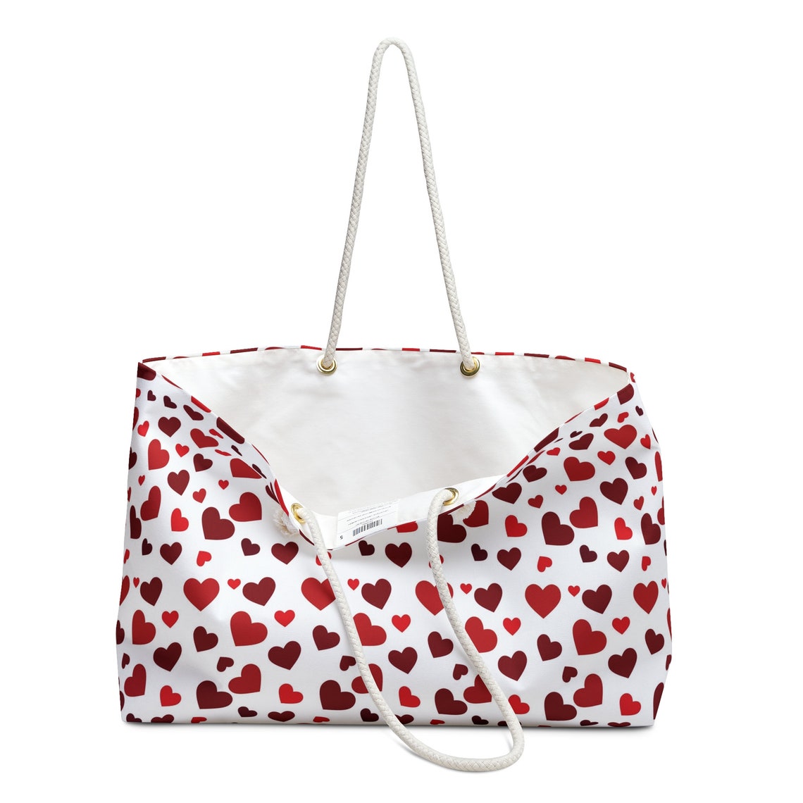 Valentine Tote Bag, Carry on Luggage, Valentine's Day, Overnight Bag ...