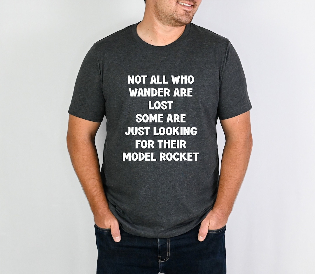 Model Rocket Unisex Jersey Tee, Rocket Building, Rocket Shirts, Science ...