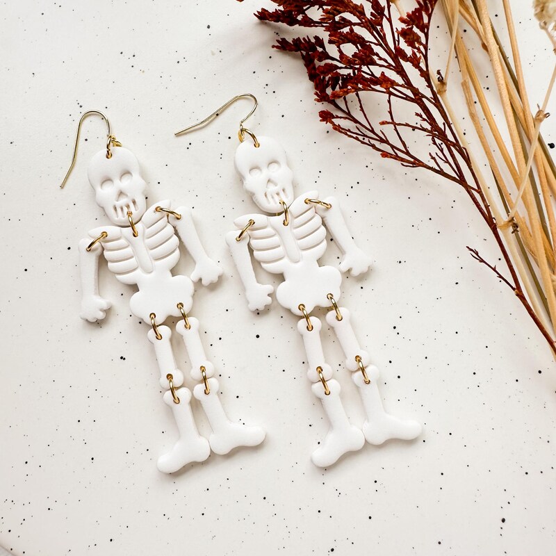 Clay Skeleton - Etsy