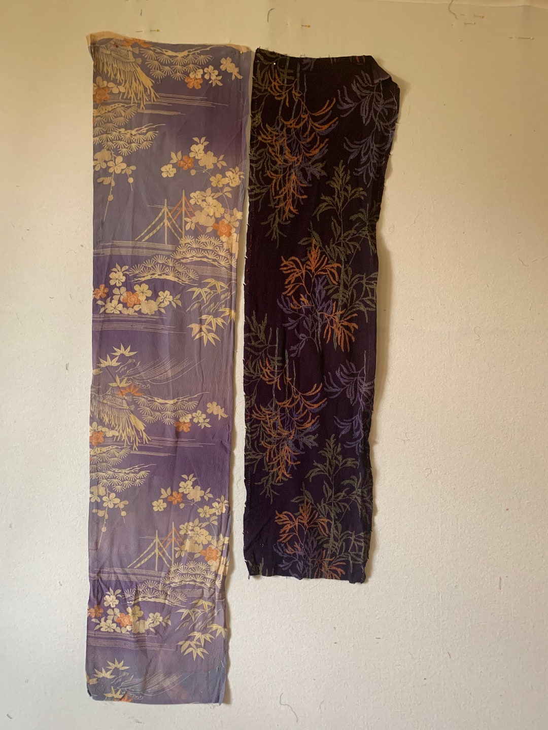 Vintage KIMONO REMNANTS #4 - Etsy