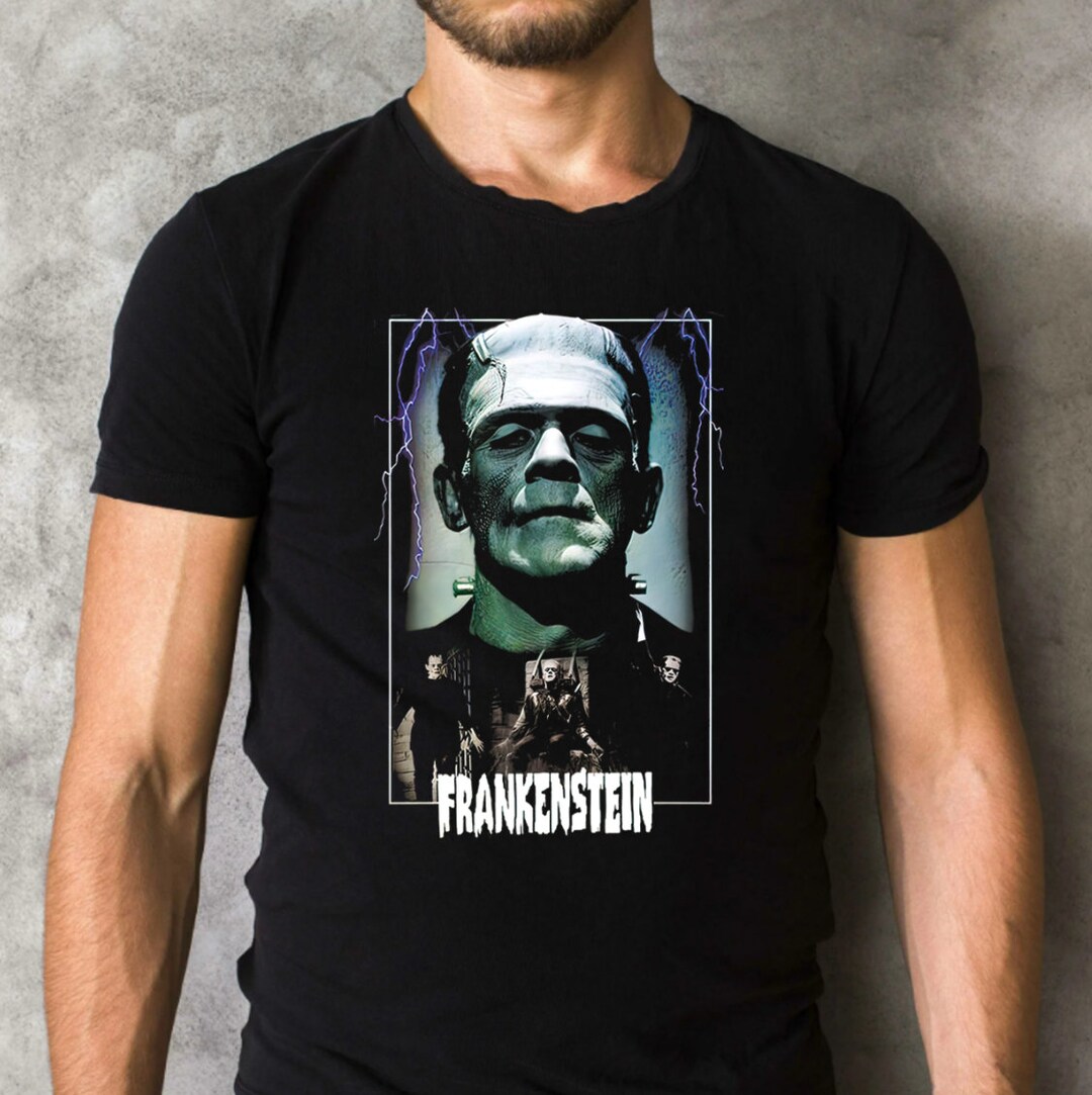 Universal Monsters Frankenstein Classic Horror T Shirt Men - Etsy