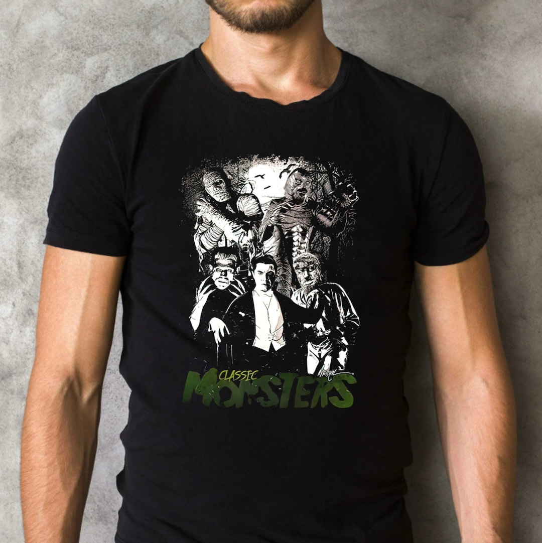 Universal Monsters Classic Monters Classic Horror T Shirt Men - Etsy