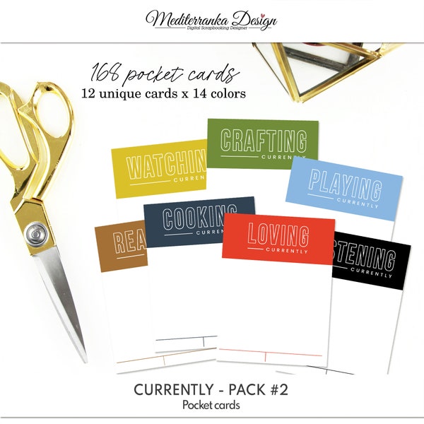 Project Life Cards - Etsy