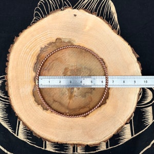 Large Royal Cubit Copper Tensor Ring - 144mhz Cubit - Egyptian Pyramid ...