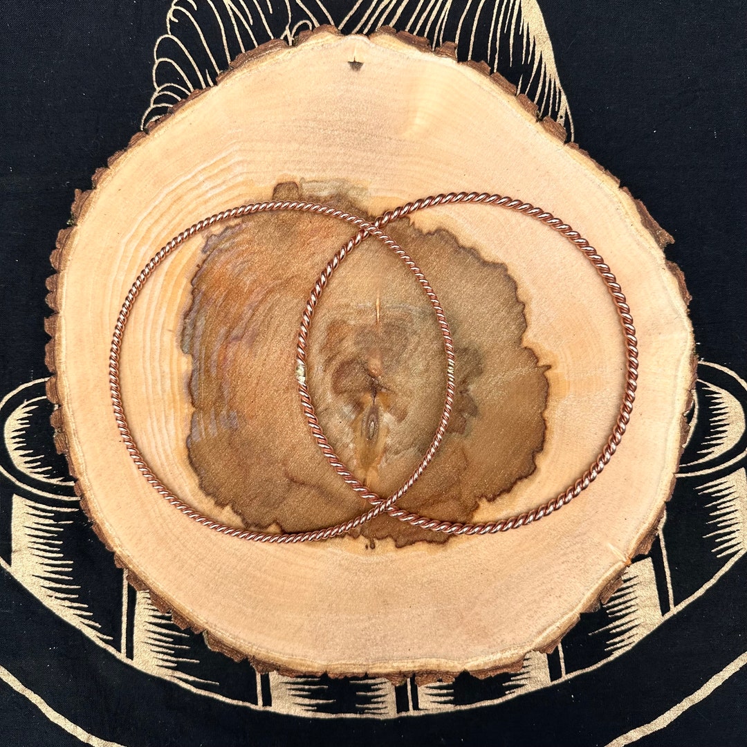 Large Royal Cubit Copper Tensor Ring - 144mhz Cubit - Egyptian Pyramid ...