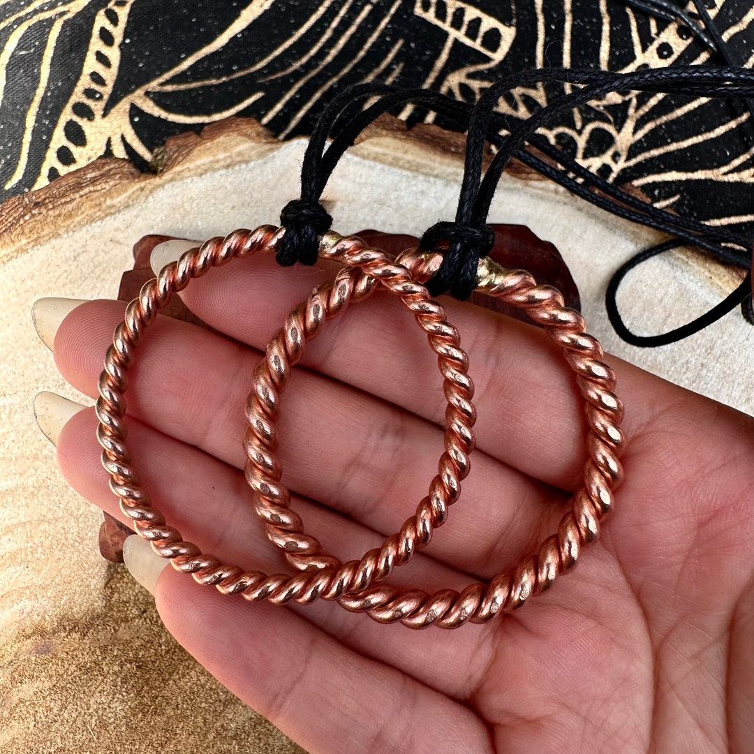 1/4 Royal Pendant Copper Tensor Ring - 144mhz Cubit - Egyptian Pyramid ...