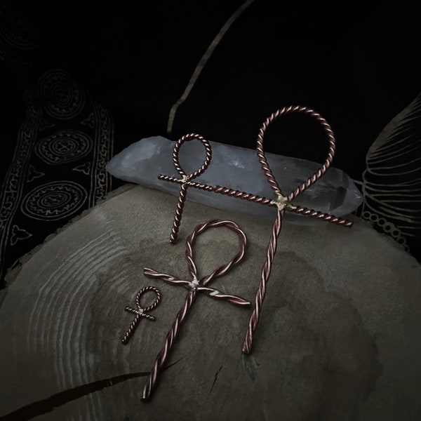 Copper Ankh - Etsy