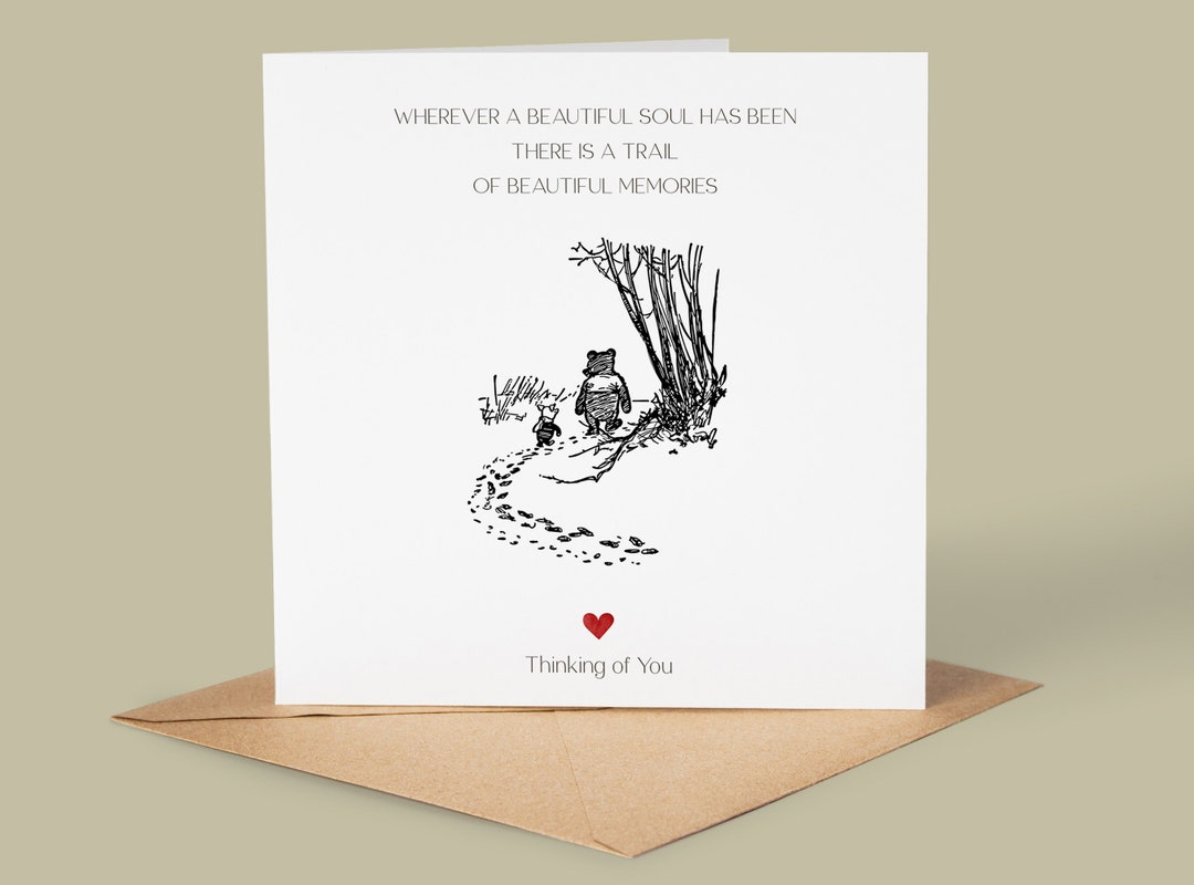 Sympathy Card, Bereavement, Condolences, Sorry for Your Loss, Thinking ...