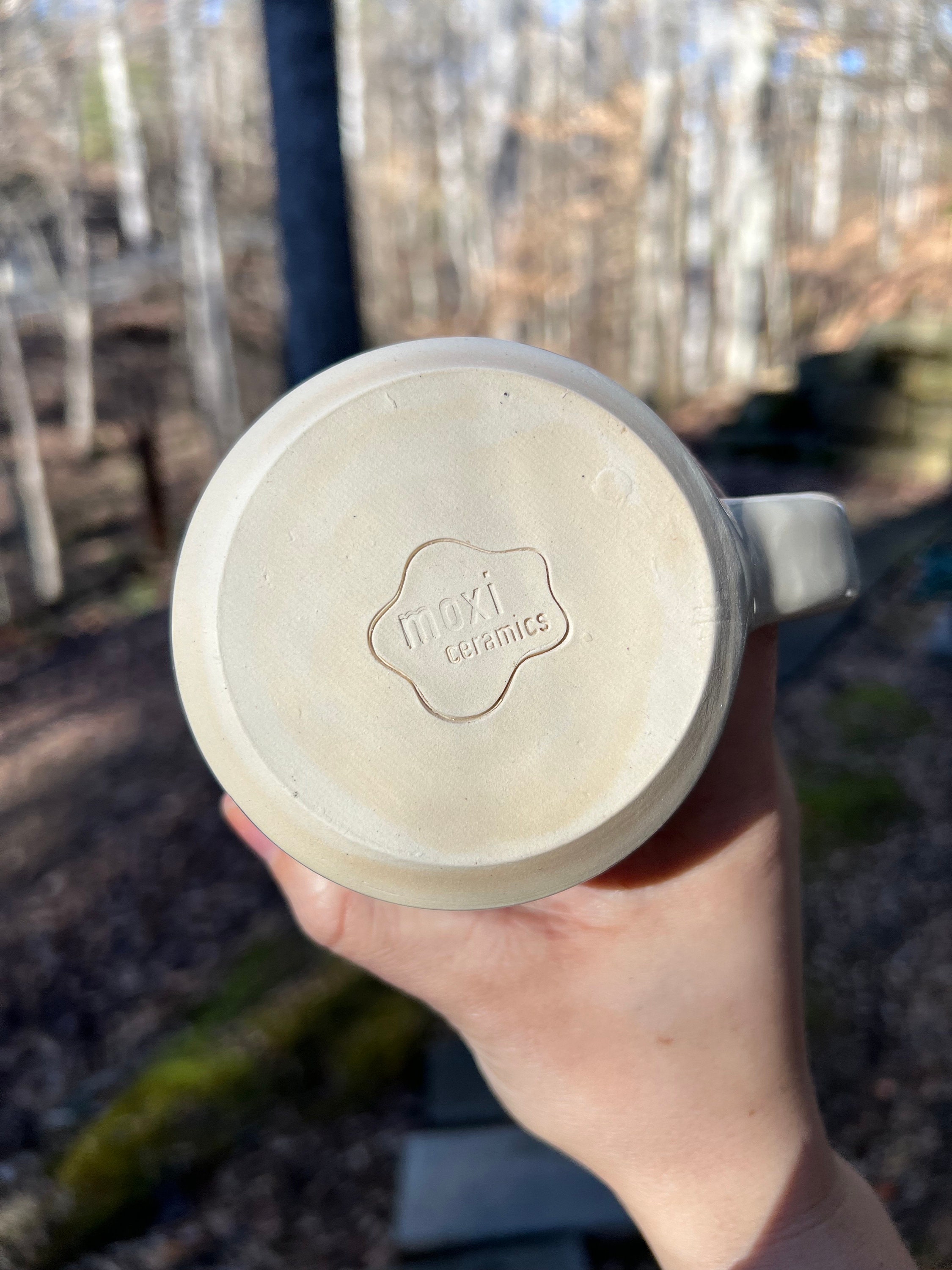 Ceramic Black and White Checkerboard Mug - Etsy