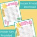 Printable Summer Game, Digital Download, Classroom Resource ...