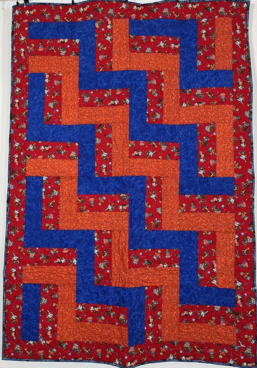 Fence Rail Bears Quilt - Etsy