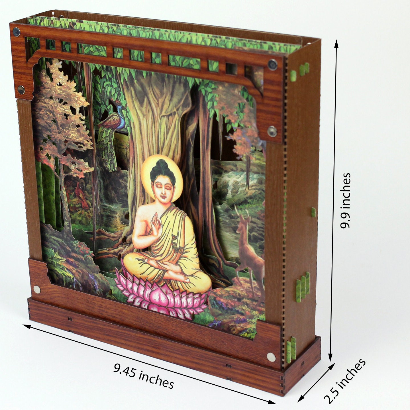 Shakyamuni Buddha LED Light Box - Etsy UK