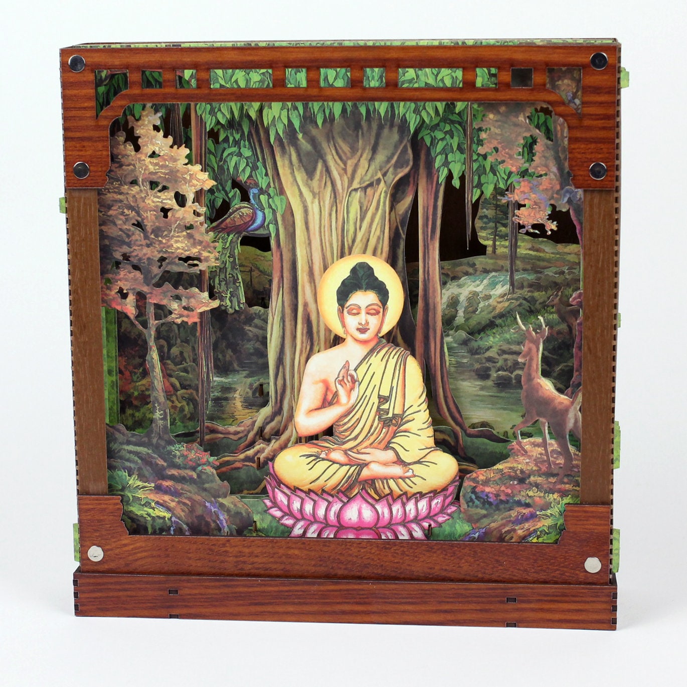 Shakyamuni Buddha LED Light Box - Etsy