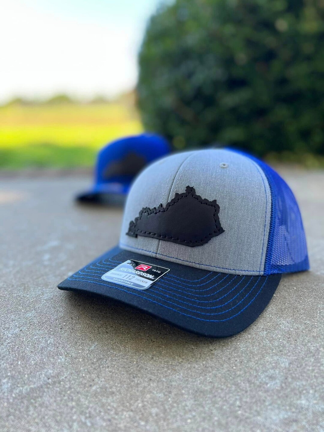 Leather Patch Kentucky Hat - Etsy