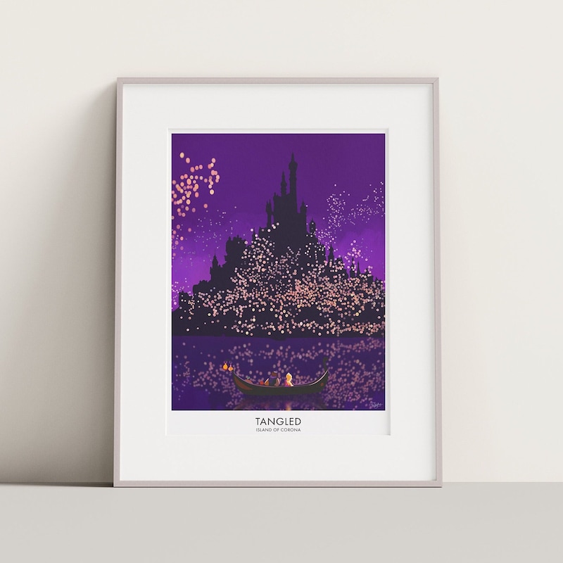 Tangled Poster - Etsy