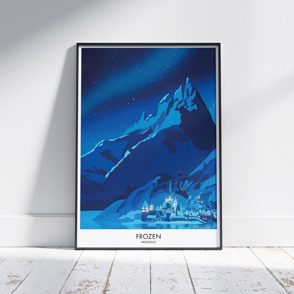 Frozen Poster - Etsy