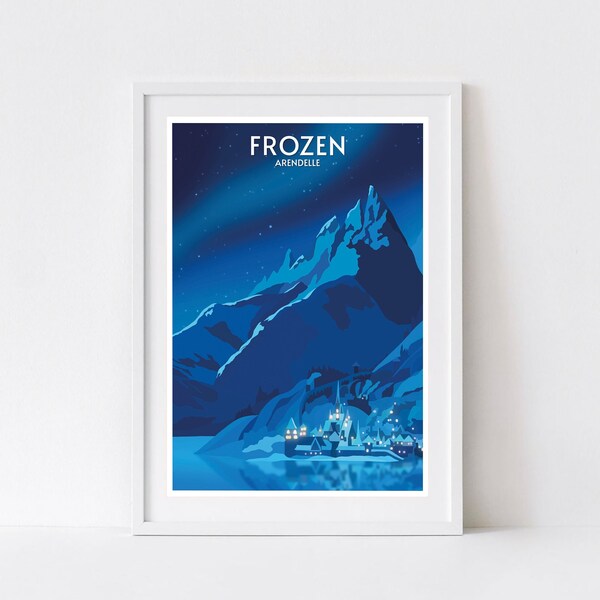 Frozen Poster - Etsy UK
