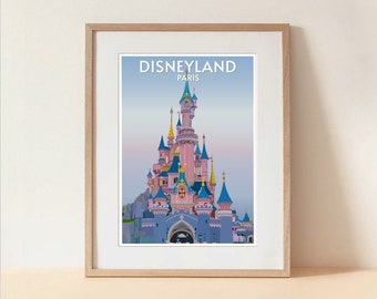 Disneyland Paris Photo Frame | Etsy