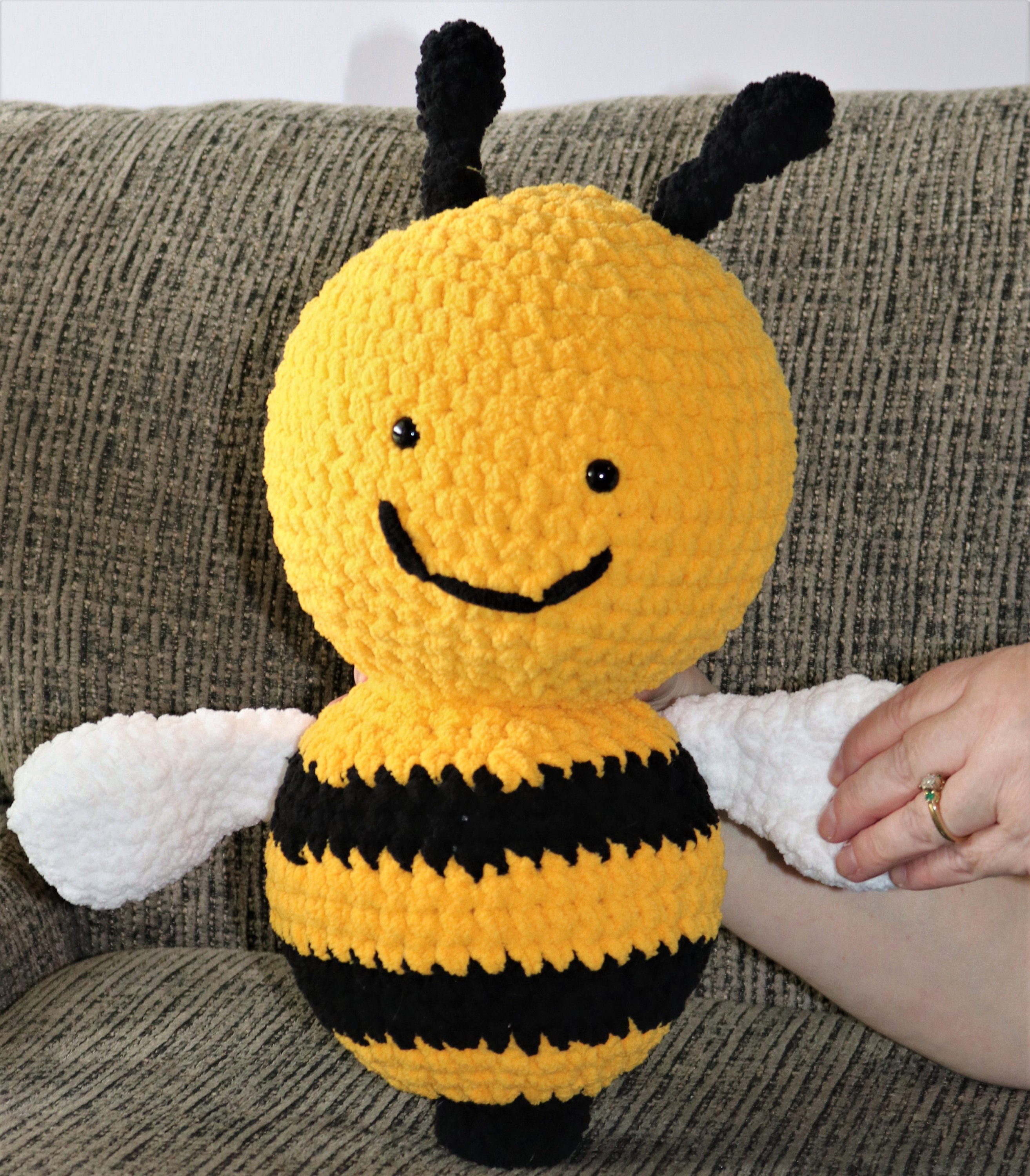 Bee Honey Bee Stuffed Bee Stuffed Animal Bee Kid's - Etsy