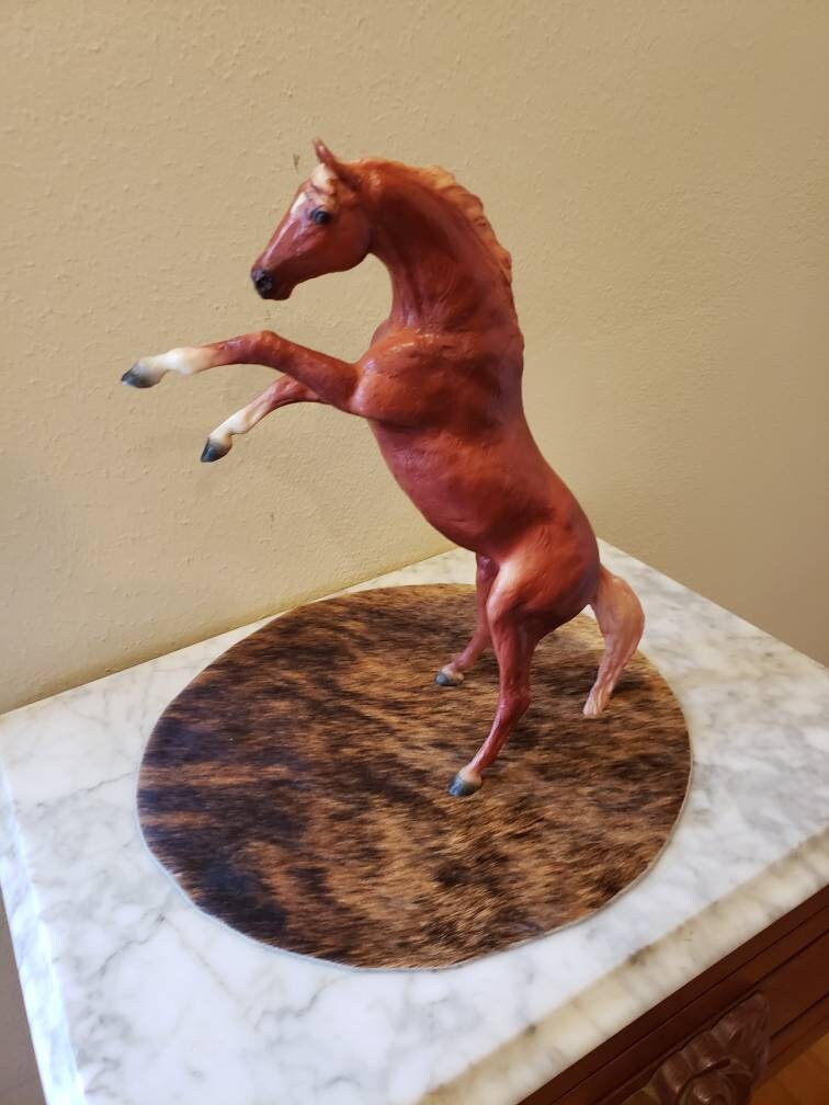 Peter Stone Rearing Stallion Model Horse 9677 Very Rare 1998 - Etsy