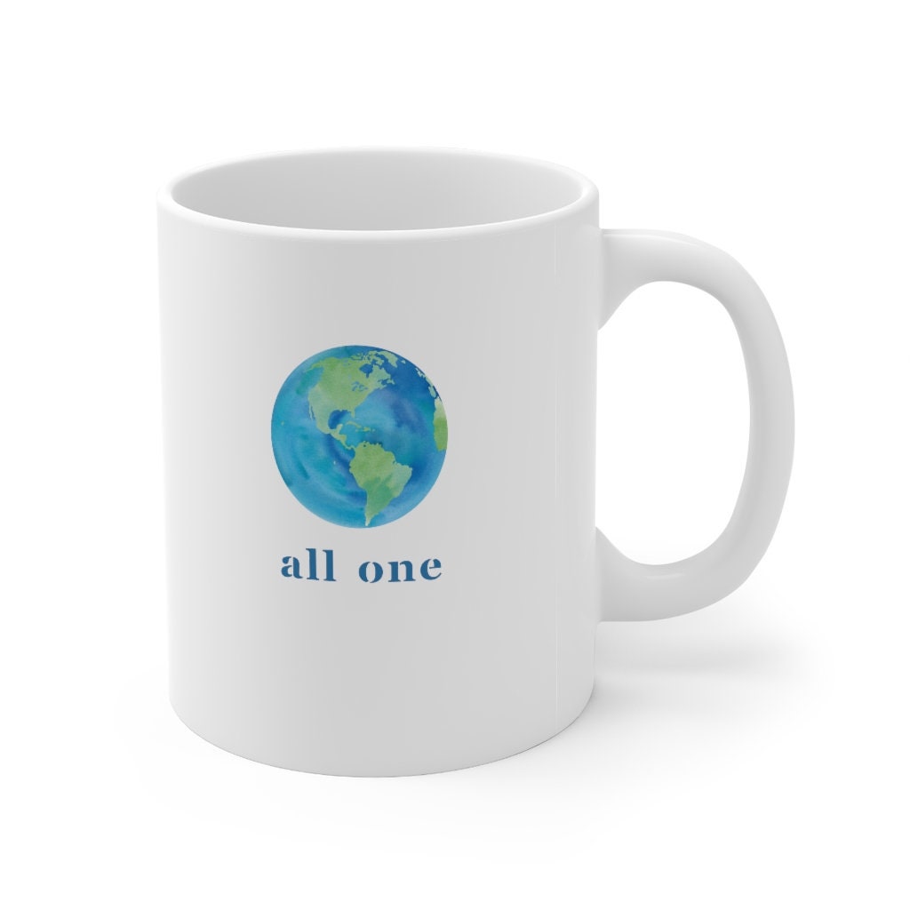 Planet Earth Day Nature Mug Inspirational Positive Coffee - Etsy