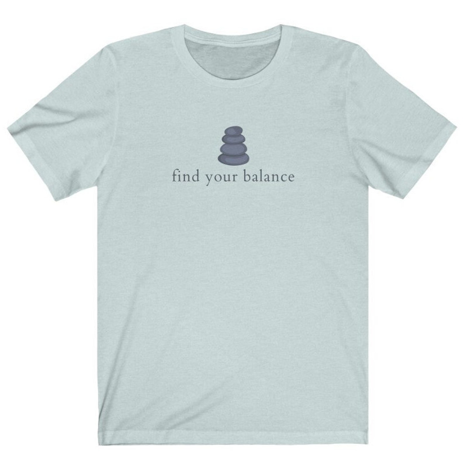 Find Your Balance Shirt, Rock Cairn T-shirt, Stacked Stone Tee, Stone ...