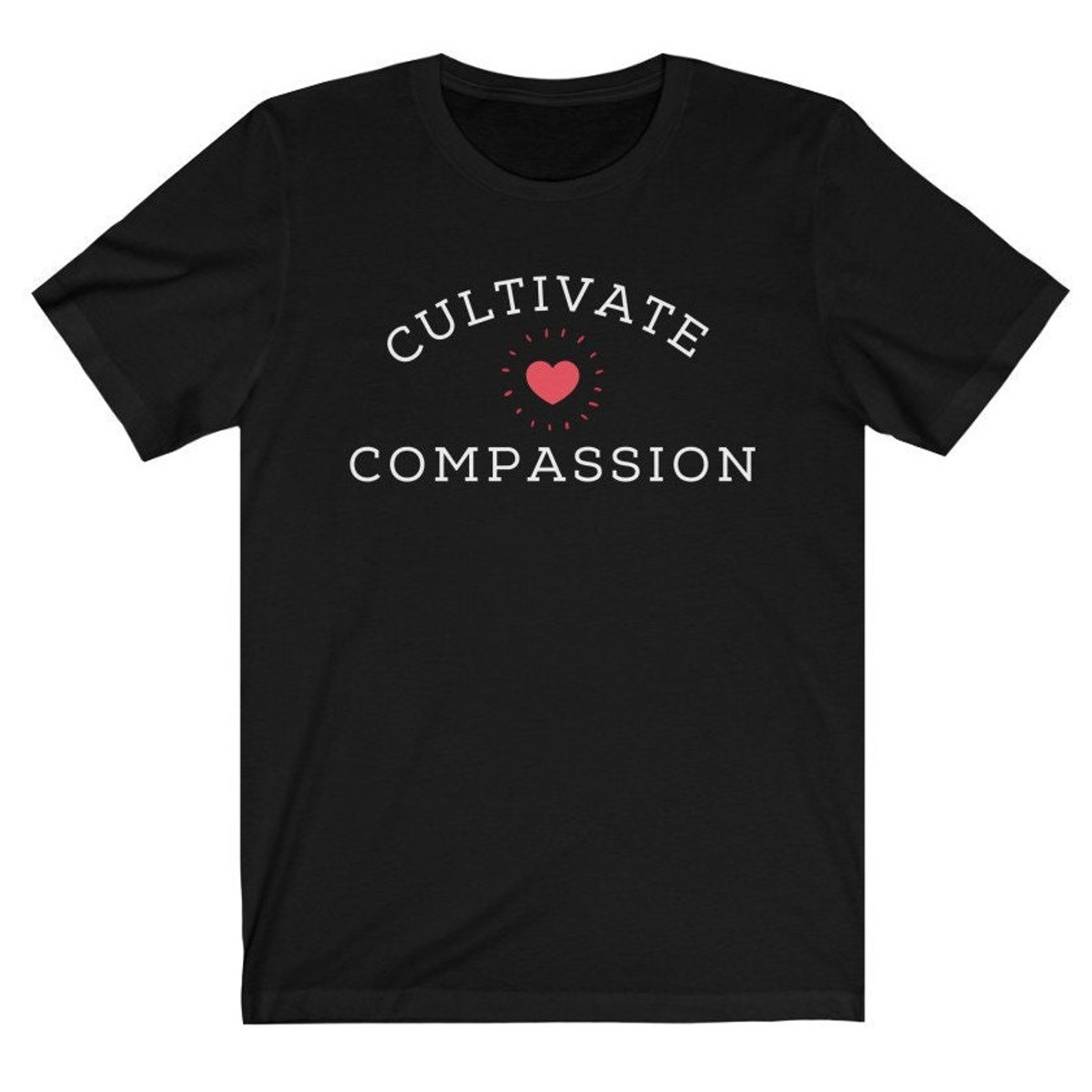 Compassion Shirt, Cultivate Compassion Shirt, Yoga Shirt, Inspirational ...