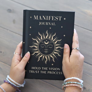 Manifest Hardcover Journal, Manifestation Journal, Law of Attraction ...