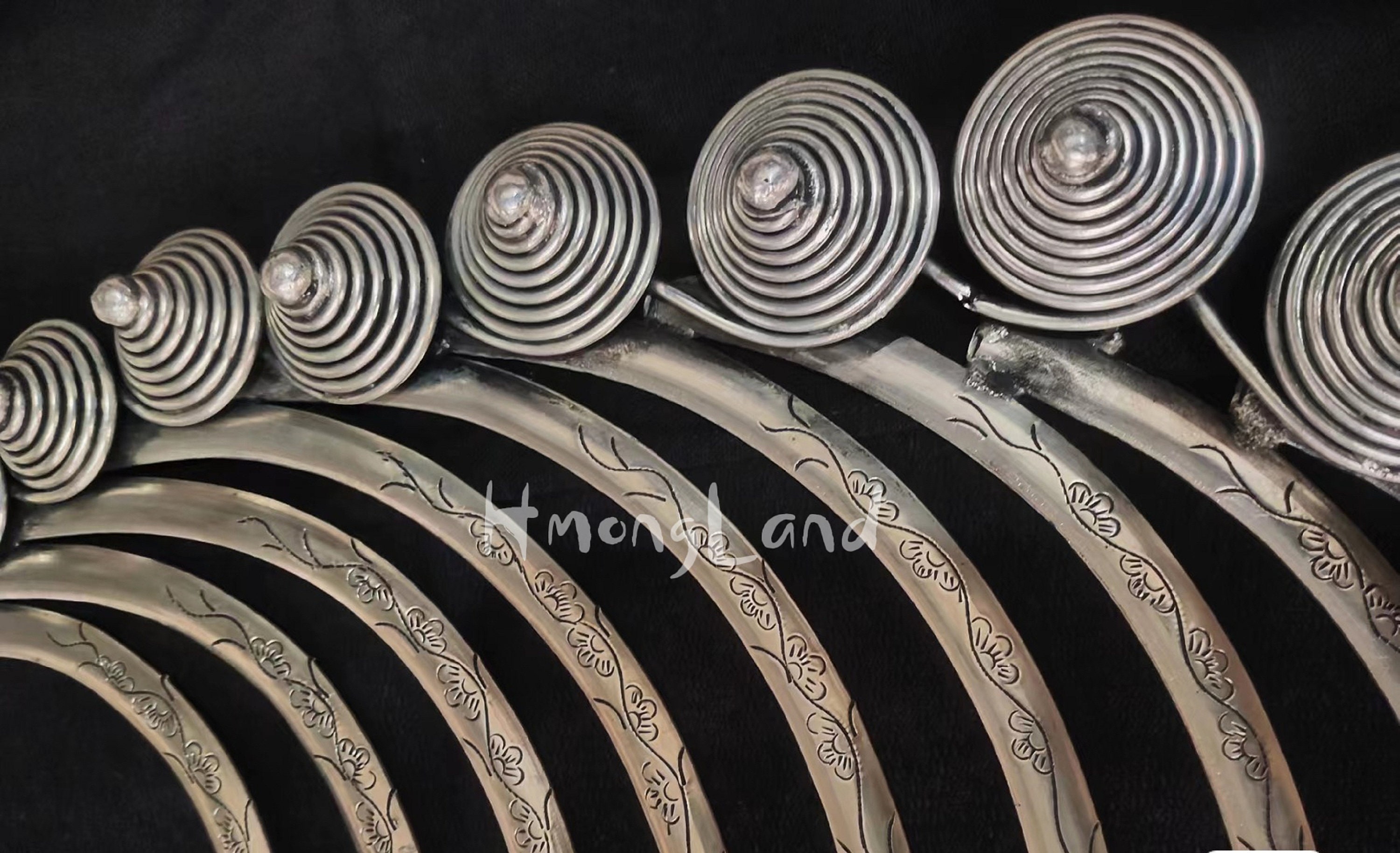 Hmong Silver Charm Necklace,vintage ,lucky Symbol Design,sweater ...