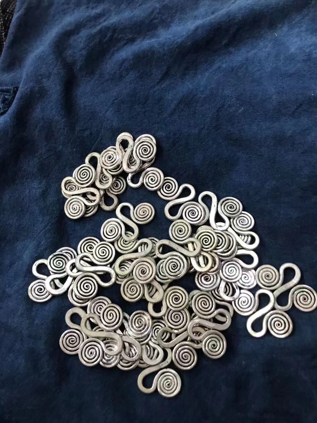 Hmong Silver Charm Pandent,vintage ,hmong Design,sweater Detective,miao ...