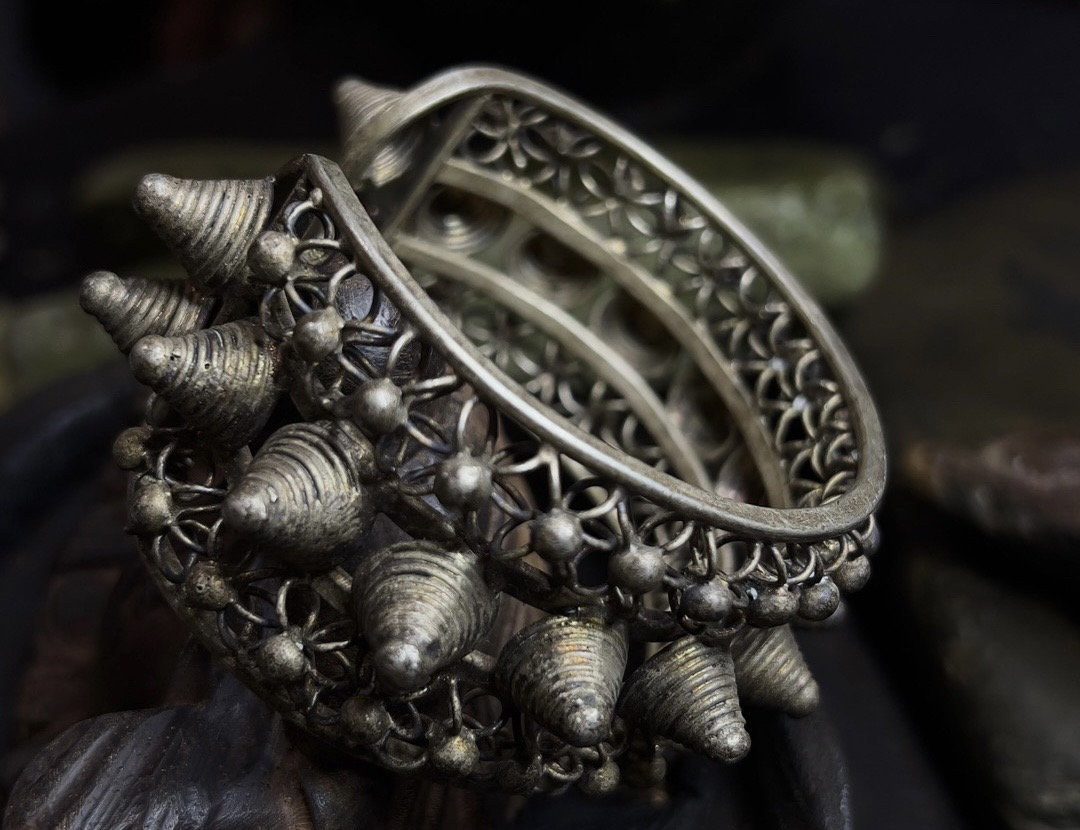 Hmong Silver Bracelet,vintage, Design,miao Silver ,tribal Jewelry ,boho ...