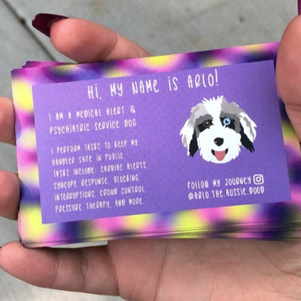 Animal Info Cards - Etsy