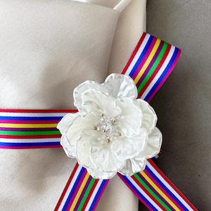 Ivory Fabric Gift Wrap Set, Bojagi, Eco Friendly, Reusable, Sustainable ...