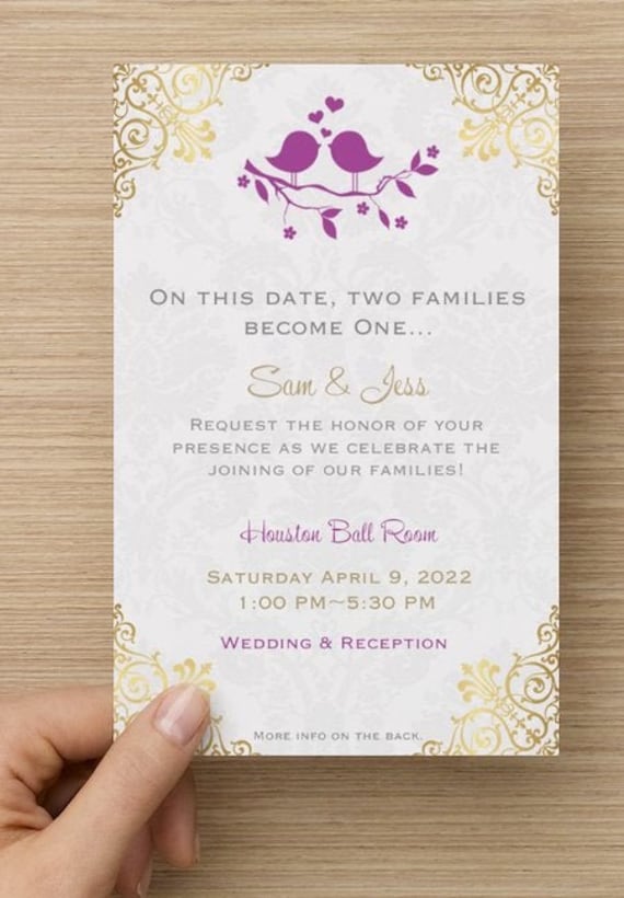 My Wedding Invitation Card