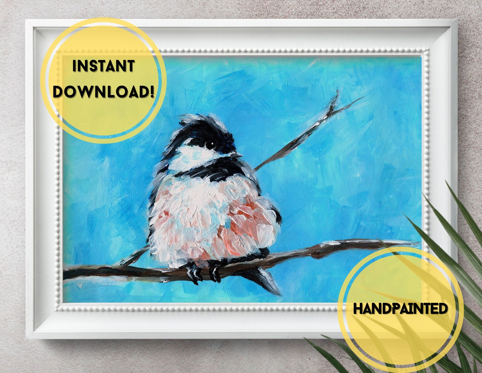 Paintings Of Birds In Acrylic
