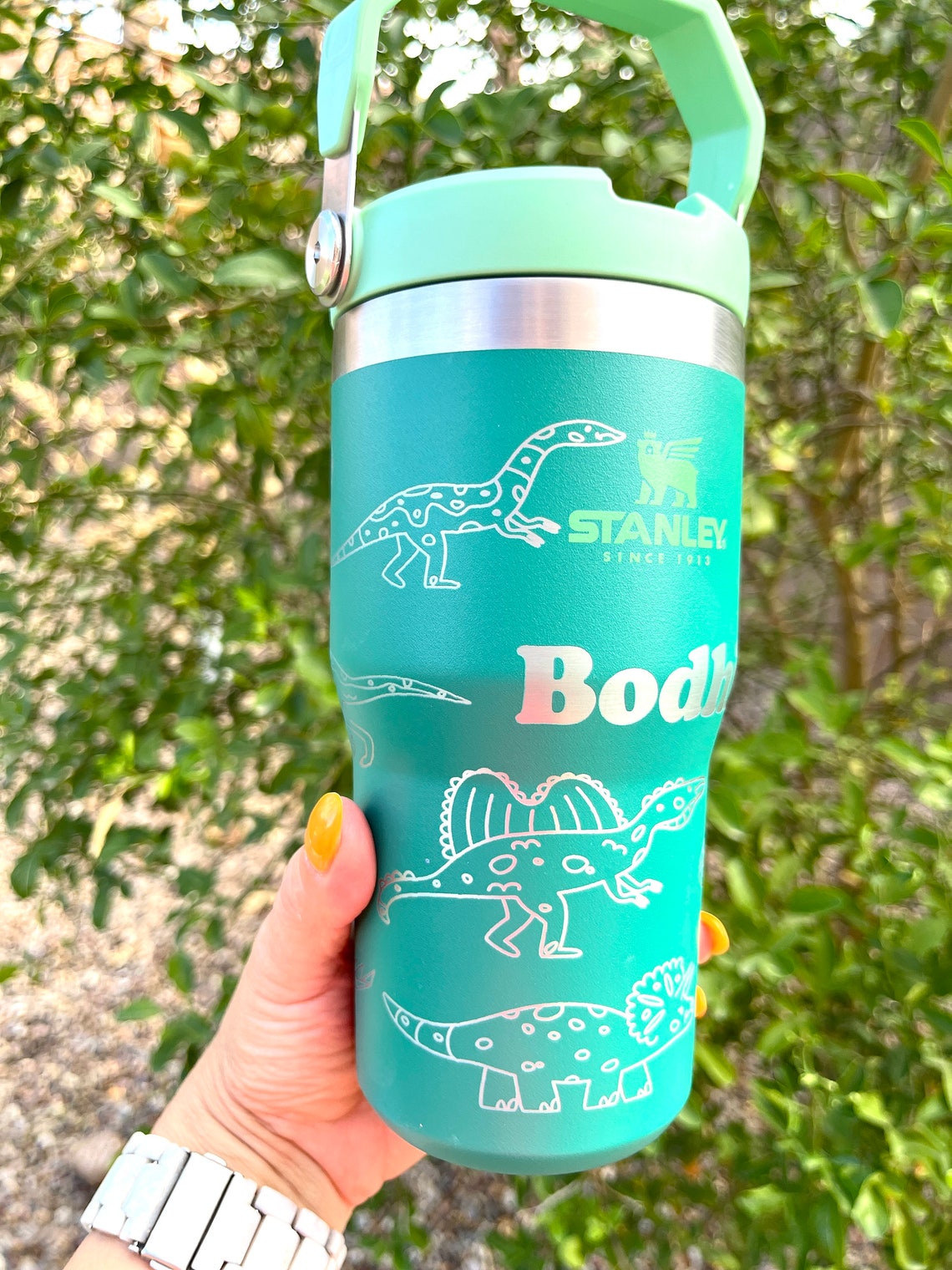 Personalized 20 Oz Kid Stanley Iceflow Stanley for Kid Water Bottle for ...