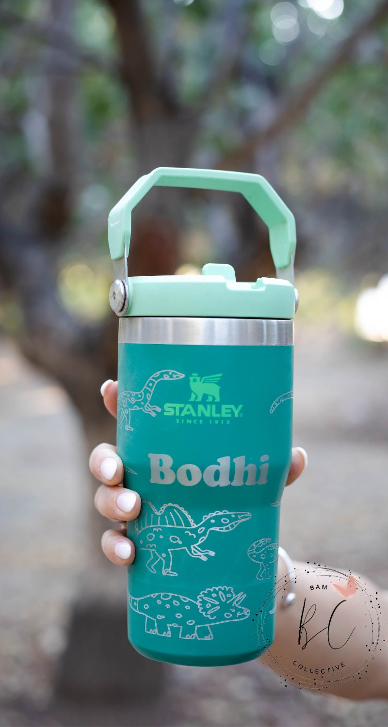 Personalized 20 Oz Kid Stanley Iceflow Stanley for Kid Water Bottle for ...