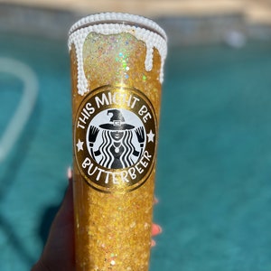 Wizard Snowglobe Tumbler Wizard Tumbler Bling Drip Tumbler Bling Lid ...