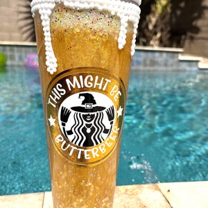 Wizard Snowglobe Tumbler Wizard Tumbler Bling Drip Tumbler Bling Lid ...