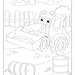 Cute Vehicle Coloring Pages Kids & Adults Part I - Etsy