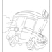 Cute Vehicle Coloring Pages Kids & Adults Part I - Etsy