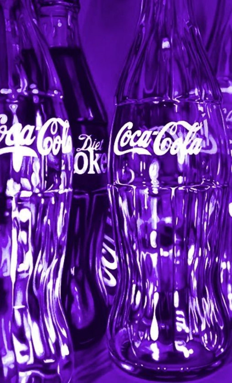 25 PCS Neon Purple/black Aesthetic Photo Collage Kit Room Decor Wall ...