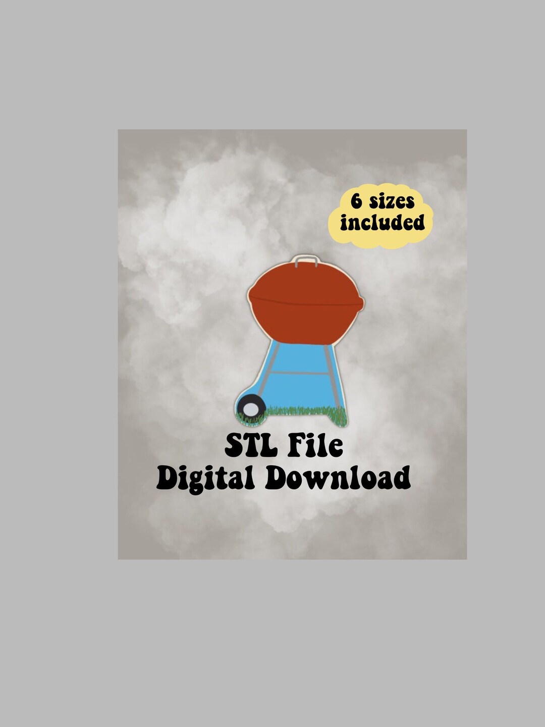 BBQ Cookie Cutter STL File, Food Shape Cookie Cutters, Food Cookie ...