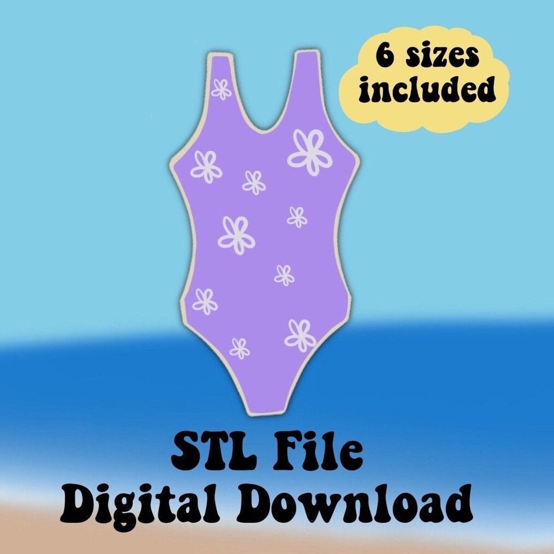 Bathing Suit Cookie Cutter, Sugar Cookie Cutters, Summer Cookie Cutter ...
