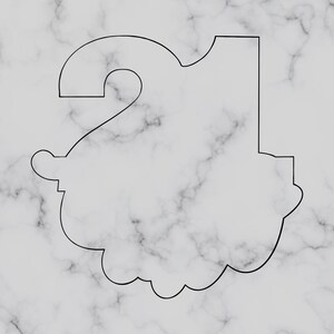 Twenty One Cookie Cutter, Sugar Cookie Cutters, Number Cookie Cutter ...